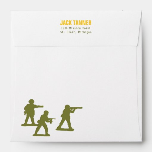 Army Custom Envelope | Zazzle