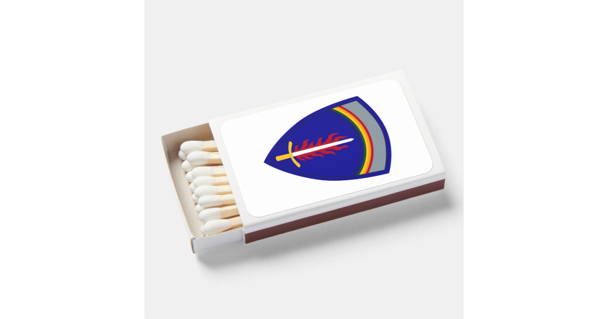 Army Europe USAREUR Insignia Matchboxes | Zazzle