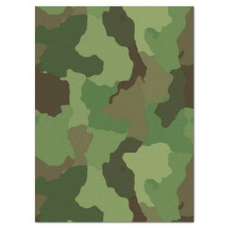 Army Green Camouflage Tissue Paper | Zazzle