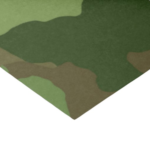 Army Green Camouflage Tissue Paper | Zazzle