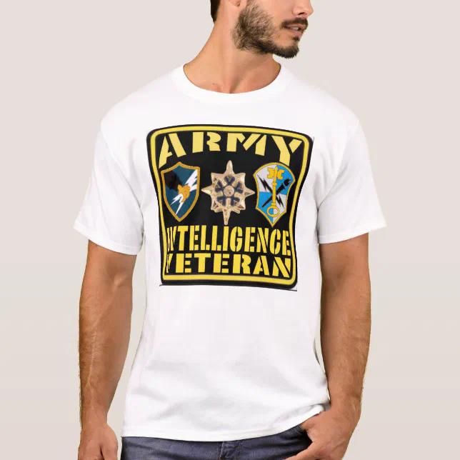 Army Intelligence Veteran T-Shirt | Zazzle