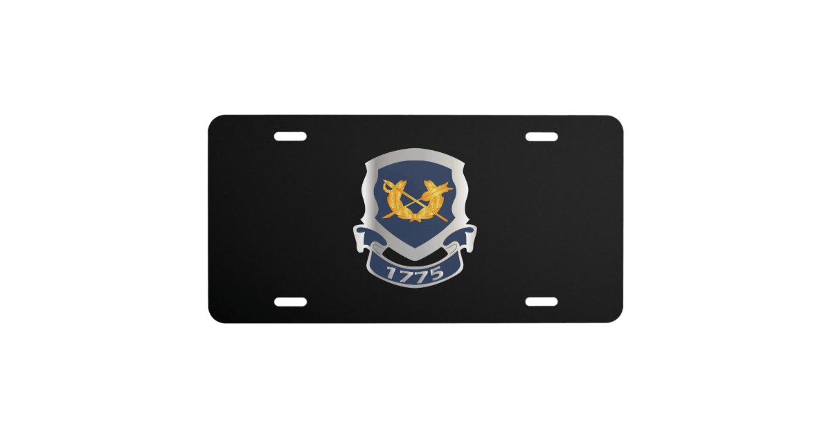 Army - Jag Corps Crest wo Txt w DS X 300 License Plate | Zazzle