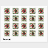 Army Medic Square Sticker | Zazzle