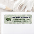 Army Military Camo Return Address Label | Zazzle