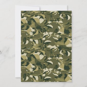 Army/Military themed Graduation Party Invitation | Zazzle