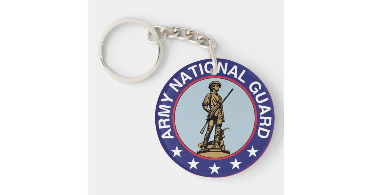 Army National Guard Keychain | Zazzle