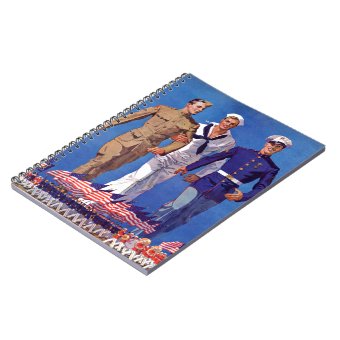 Army, Navy & Marines Notebook | Zazzle