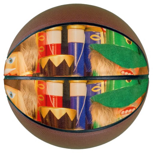 Army of Christmas Nutcrackers Basketball | Zazzle