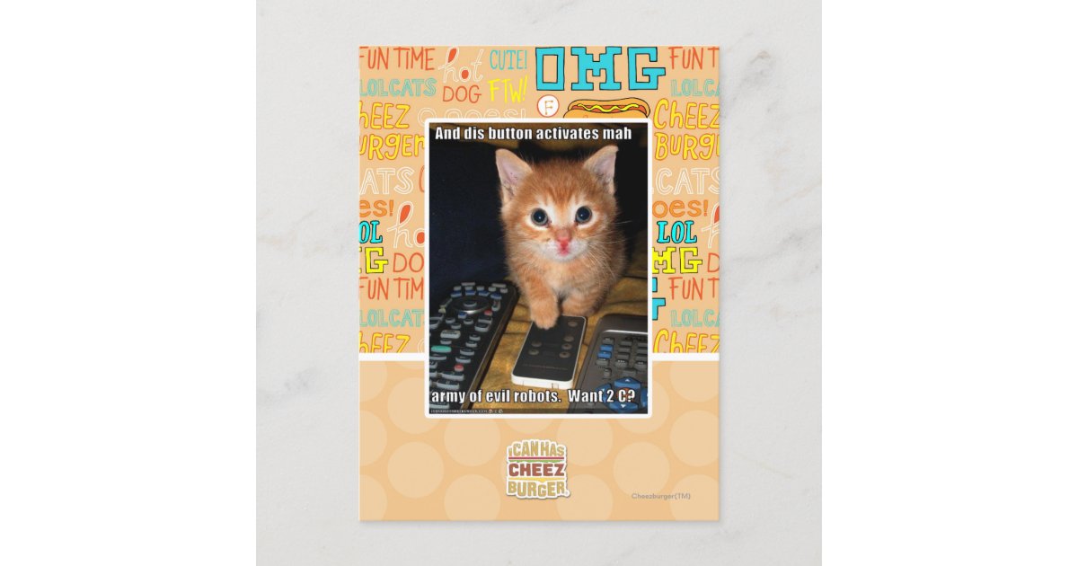 Army of Evil Robots Postcard | Zazzle