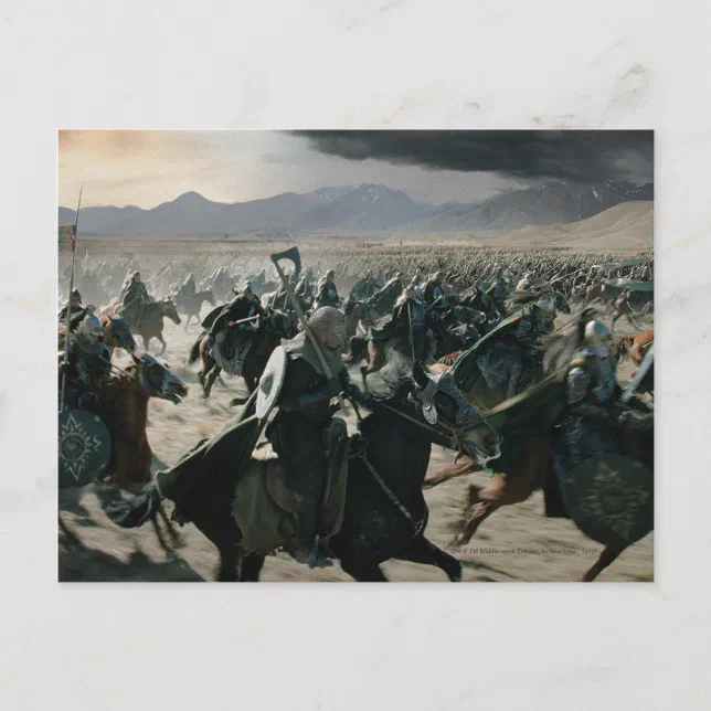 Army of Rohan Postcard | Zazzle