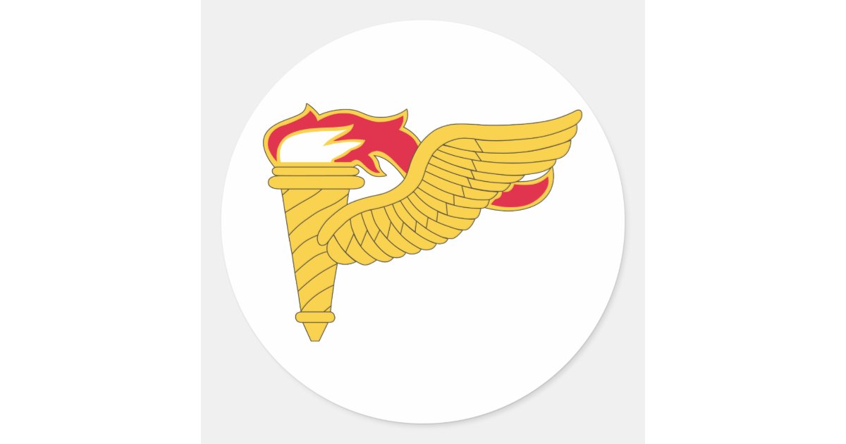 Army Pathfinder Insignia Classic Round Sticker | Zazzle