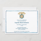 Army Quartermaster Promotion Change of Command Invitation | Zazzle