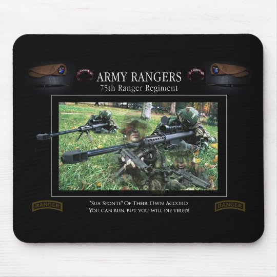 Army Ranger Mouspads Mouse Pad | Zazzle.com