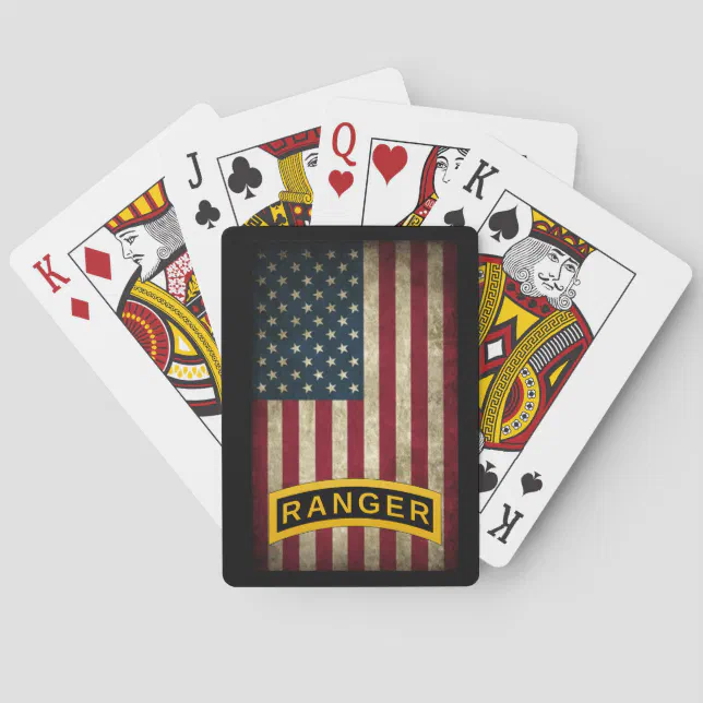 Army Ranger School - Playing Cards | Zazzle