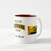 Army Ranger School Tab - Proud Mom - Two-Tone Mug | Zazzle