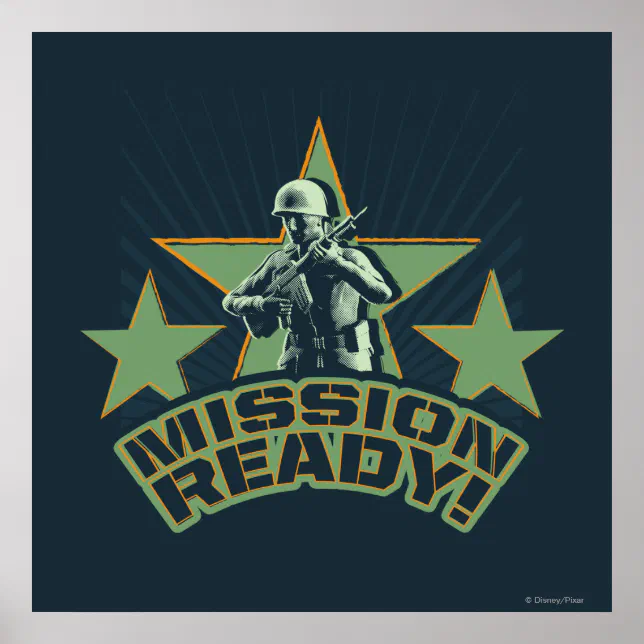Army Sarge: Mission Ready Poster | Zazzle