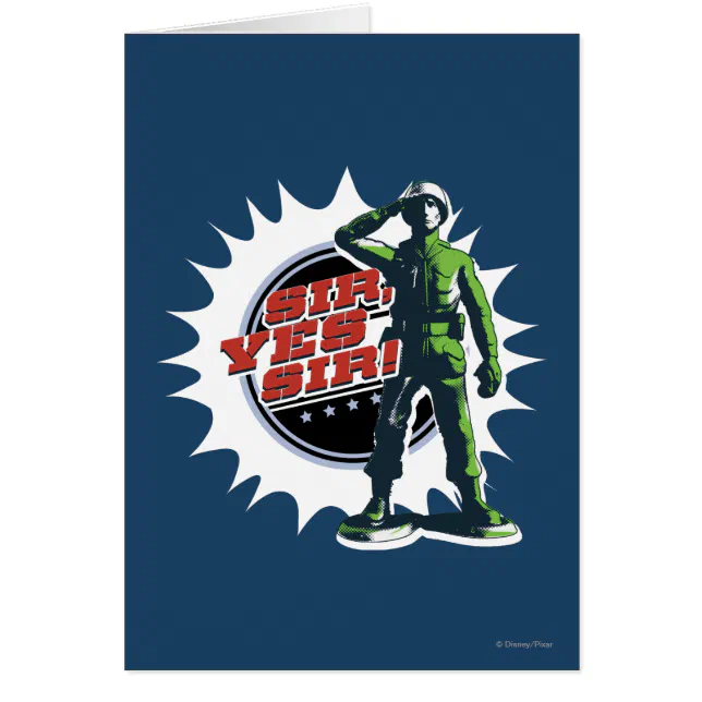 Army Sarge: Sir, Yes Sir! | Zazzle