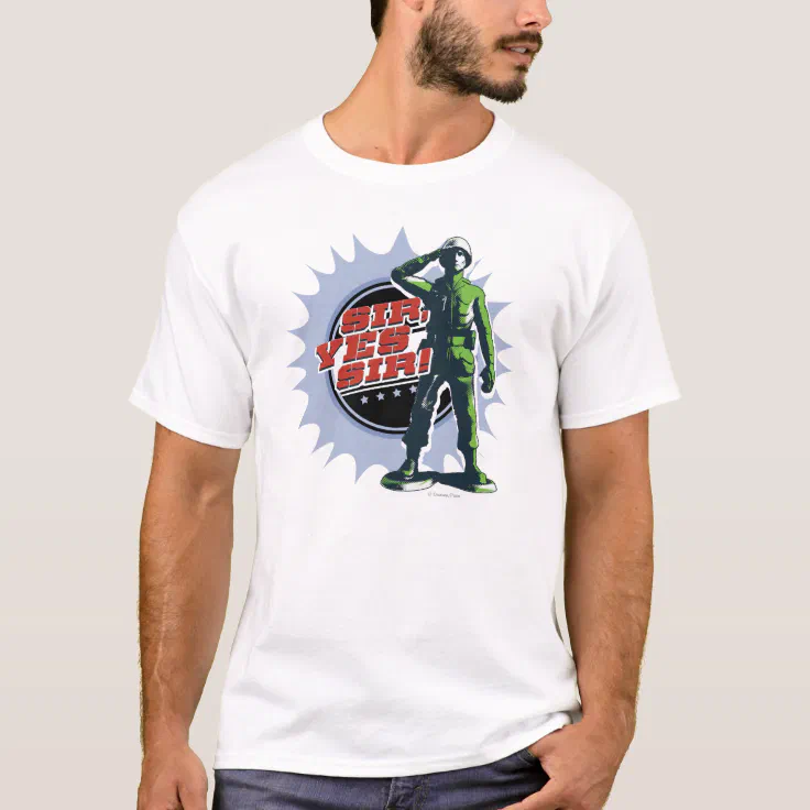 Army Sarge: Sir, Yes Sir! T-Shirt | Zazzle