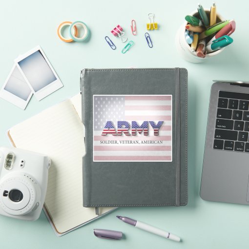 Army Soldier ,Veteran, American Sticker | Zazzle