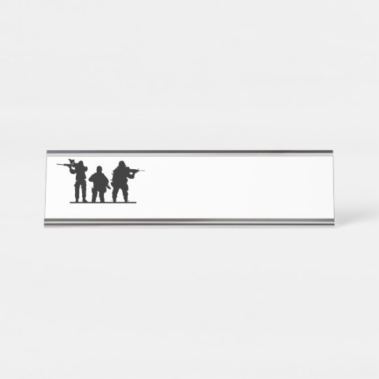 Army Soldiers Desk Name Plate | Zazzle.com