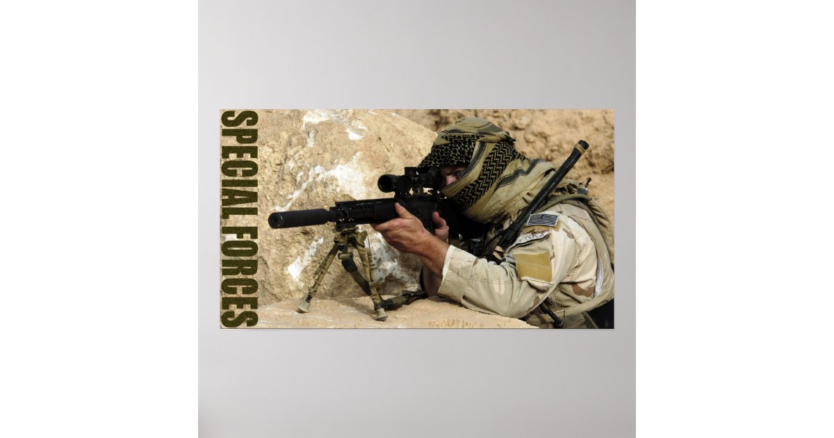 Army Special Forces Poster | Zazzle
