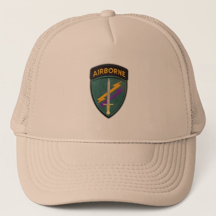 Army USACAPOC(A) Psychological Operations Command Trucker Hat | Zazzle.com
