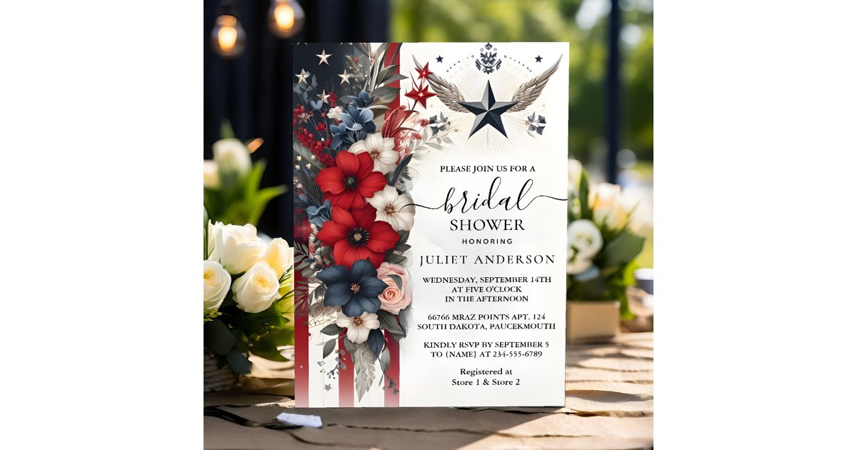 Army War Marine Tactical Military Bridal Shower Invitation | Zazzle