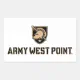 Army West Point Logo Rectangular Sticker | Zazzle