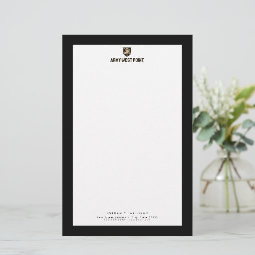 Army West Point Logo Stationery | Zazzle