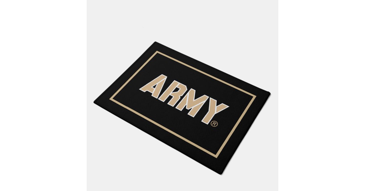 Army Wordmark Doormat | Zazzle