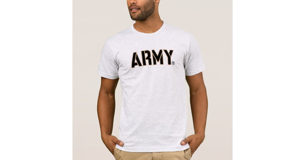 Army Wordmark T-Shirt | Zazzle
