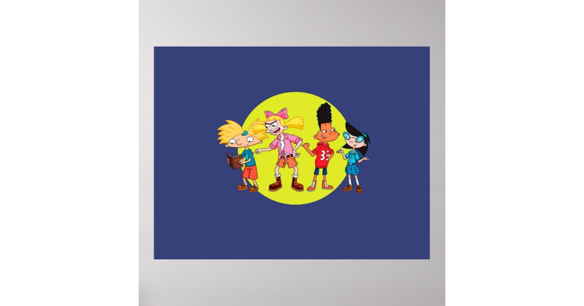 Arnold and friends Hey Poster | Zazzle
