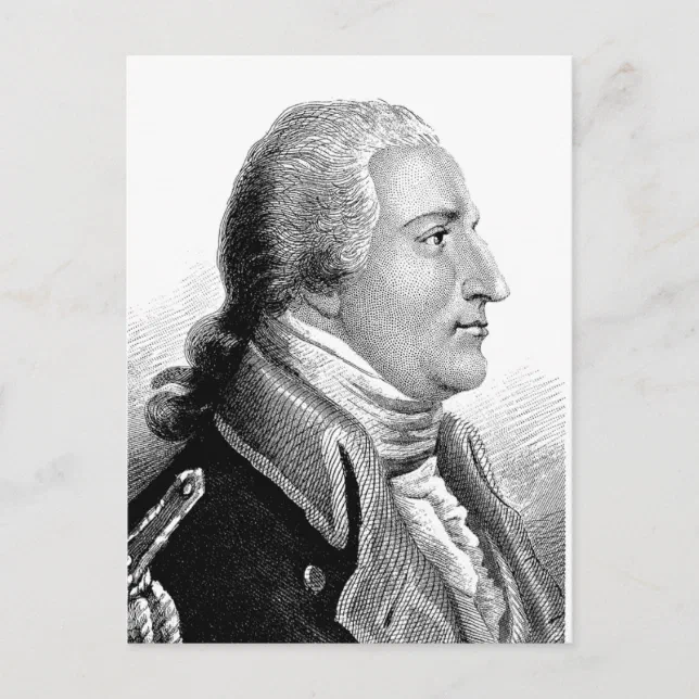 Arnold ~ Benedict / Revolutionary Officer Traitor Postcard | Zazzle