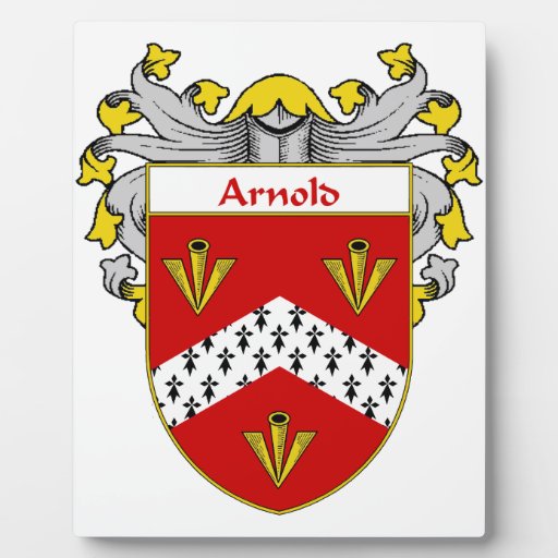 Arnold Coat of Arms/Family Crest Plaques | Zazzle