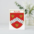 Arnold Coat of Arms/Family Crest Postcard | Zazzle