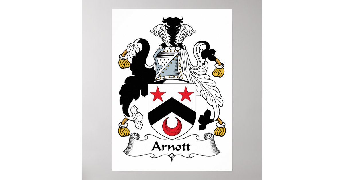 Arnott Family Crest Poster | Zazzle