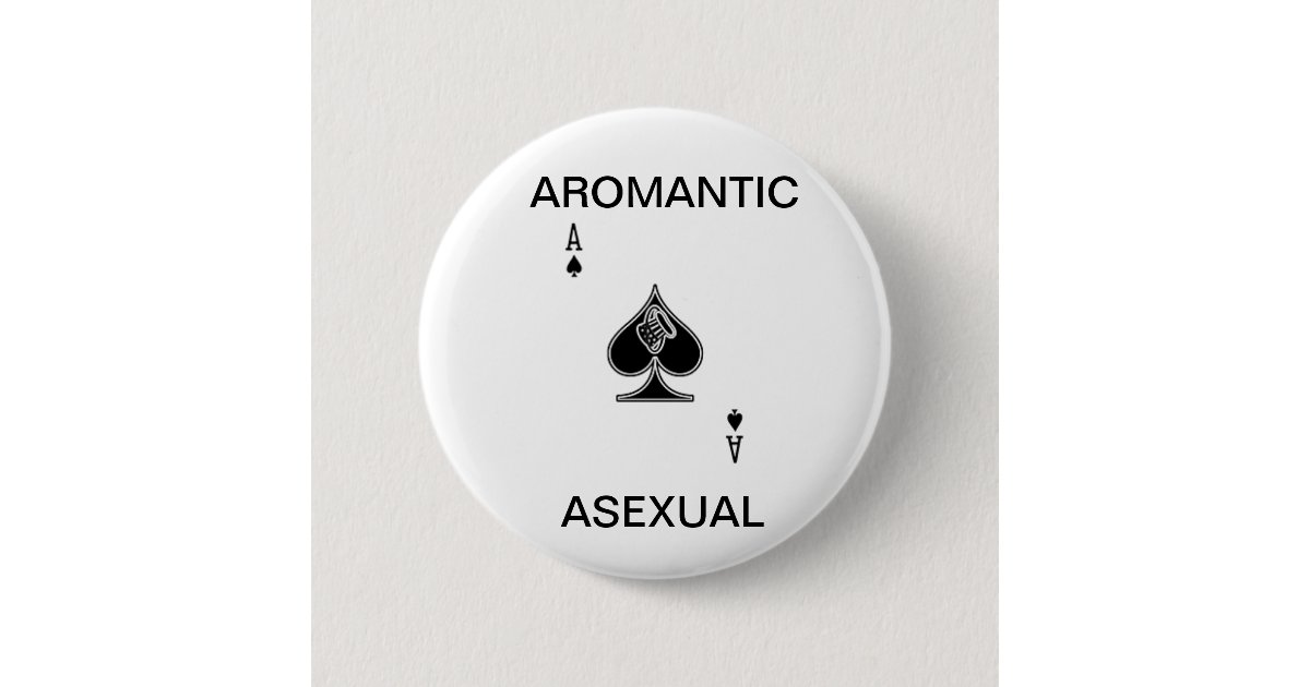 Aromantic Asexual Button | Zazzle
