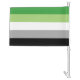 Aromantic Pride Car Flag | Zazzle