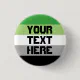 Aromantic pride flag button | Zazzle