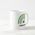 Aromantic Rainbow Personalized Coffee Mug | Zazzle