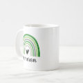Aromantic Rainbow Personalized Coffee Mug | Zazzle