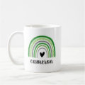 Aromantic Rainbow Personalized Coffee Mug | Zazzle