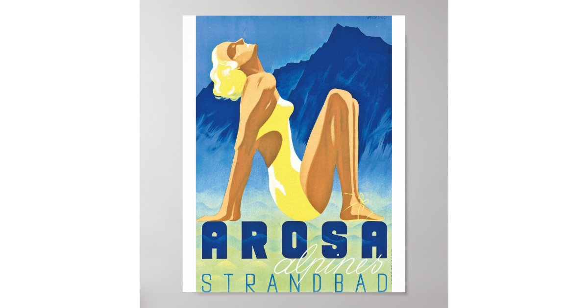 AROSA POSTER | Zazzle
