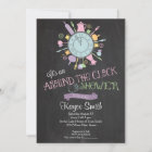 Around the Clock Bridal Shower Invitation | Zazzle