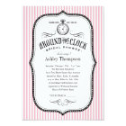 Around the Clock Bridal Shower Invitations | Zazzle.com