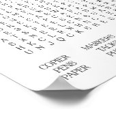 Around the Office Word Search Poster | Zazzle