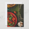 Around the World Dinner Party Food Tasting Tour Invitation | Zazzle