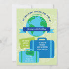 Around The World Invitation | Zazzle