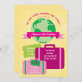 Around The World Invitation | Zazzle