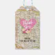 Around the world thank you tag | Zazzle